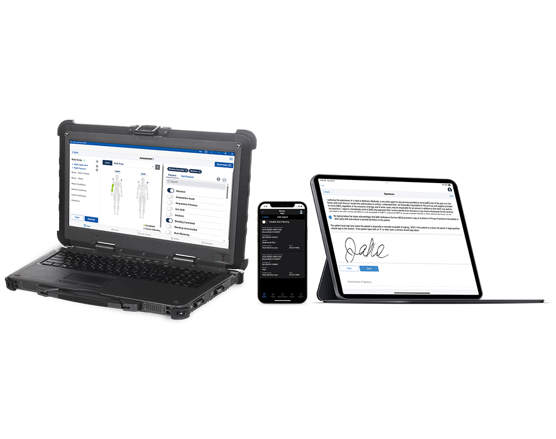 On-scene EMS Data Capture – Mobile App | ZOLL Data Systems