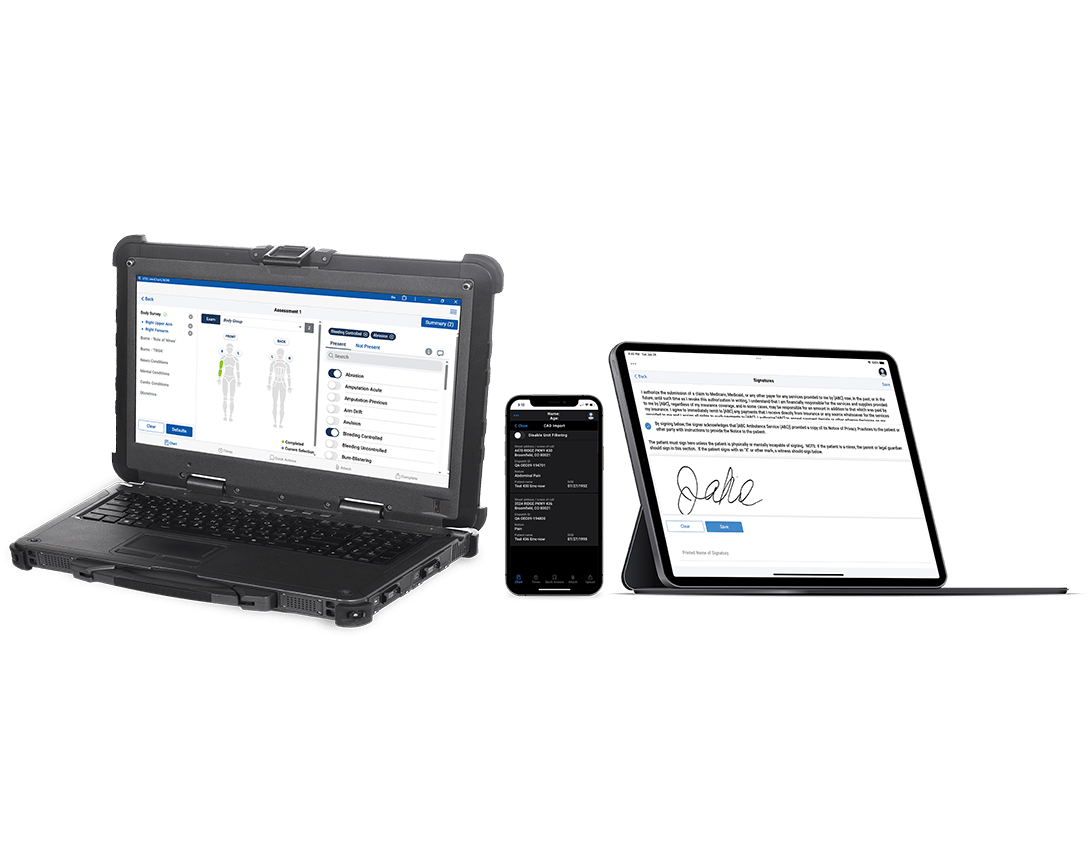 On-scene EMS Data Capture – Mobile App | ZOLL Data Systems
