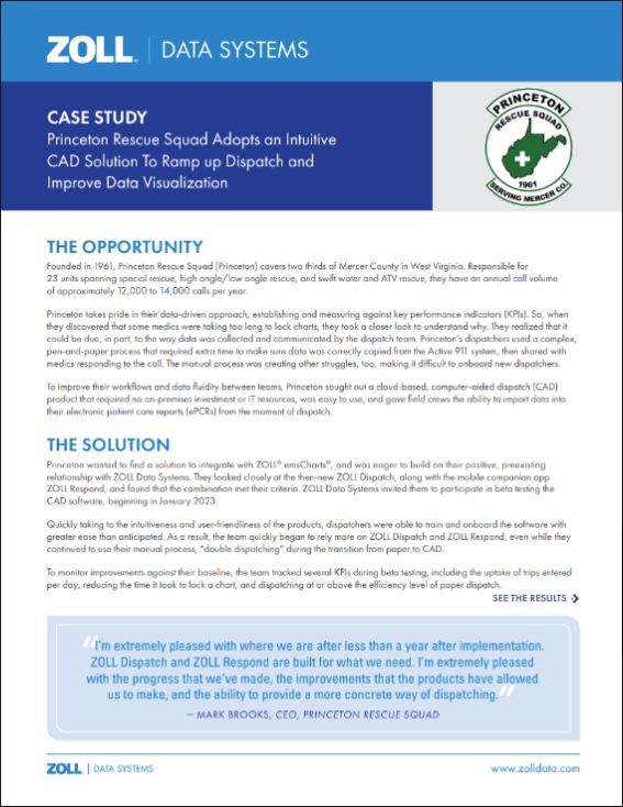 Princeton Rescue Squad Adopts an Intuitive CAD Solution To Ramp Up ...