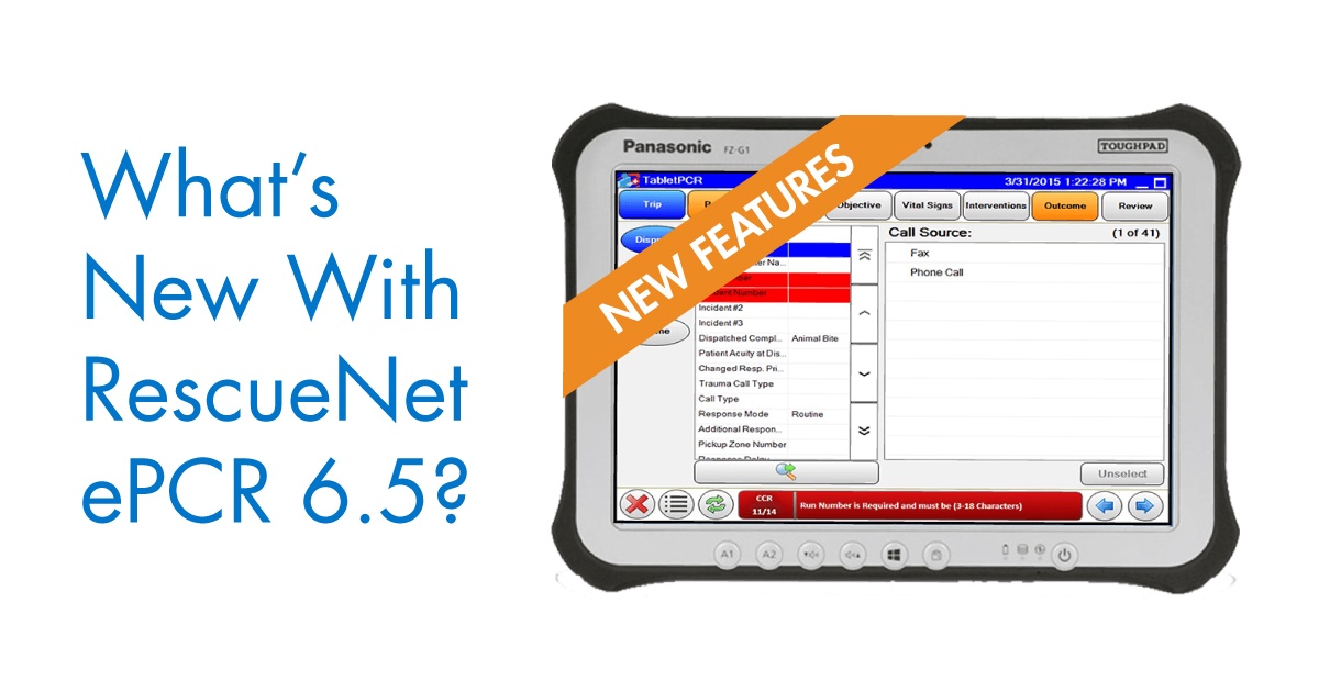 Webinar Recap: RescueNet ePCR 6.5—New Features!